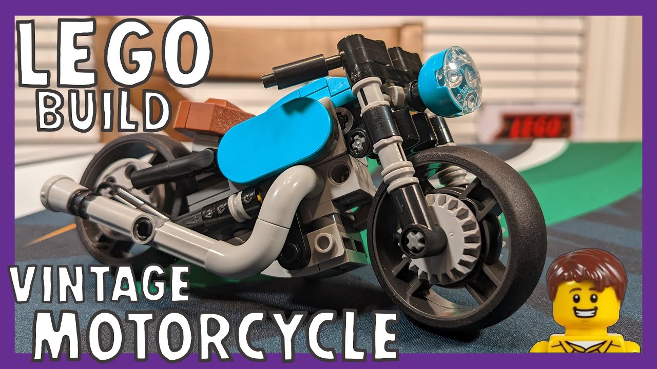 Lego Vintage Motorcycle - Set #31135 - #Lego #Build and #Review - YouTube