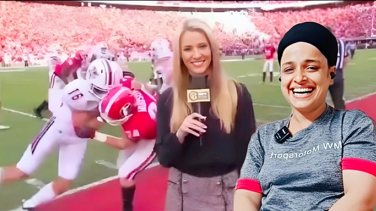 NFL Reporters Getting Hit Compilation/ Indian reaction - YouTube