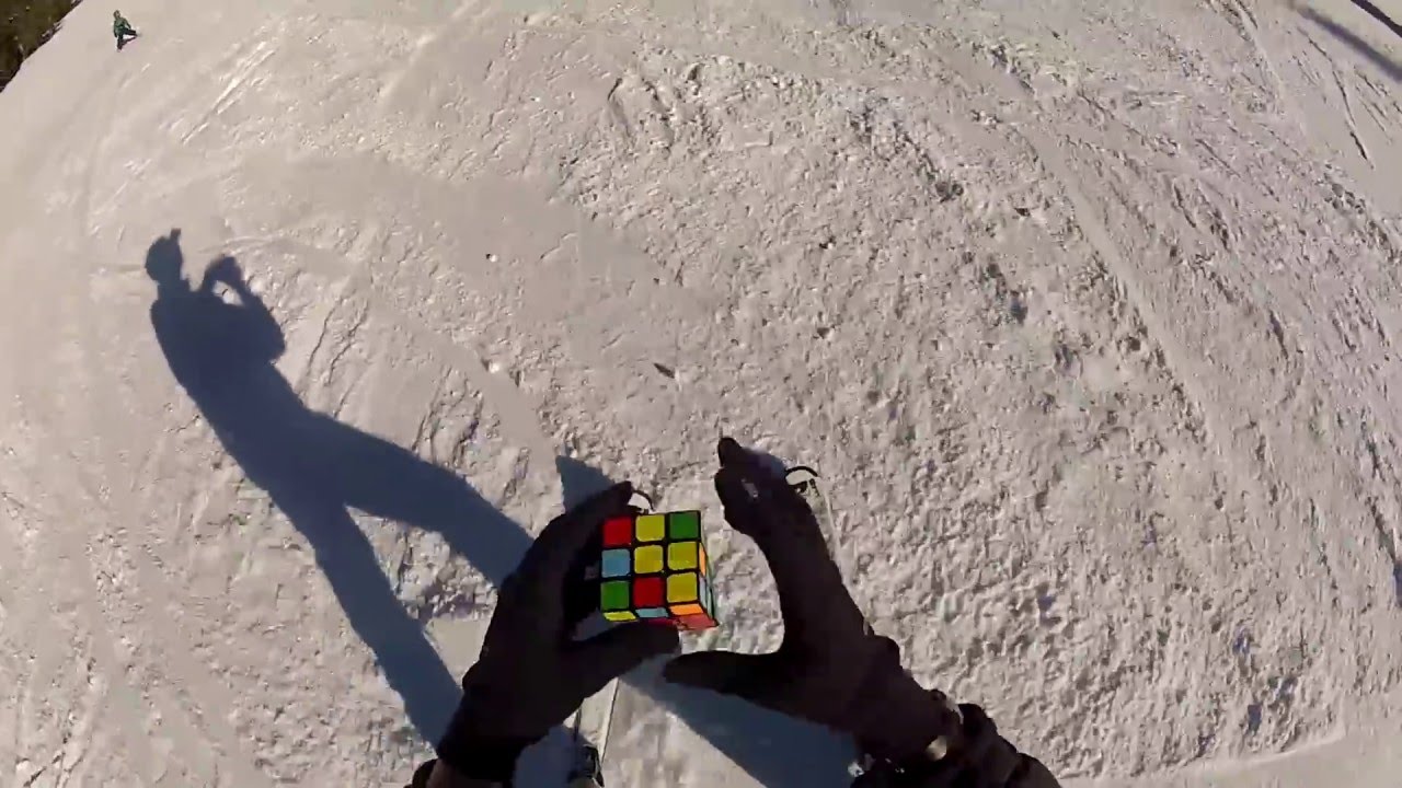 Cubing While Skiing! - YouTube