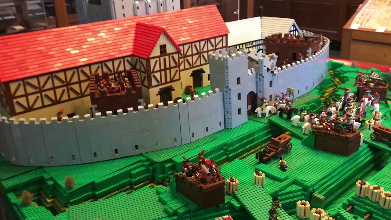 Cromwell Museum besieged by Lego - YouTube