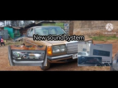 Installing a new sound system to the Mercedes Benz 230E - YouTube