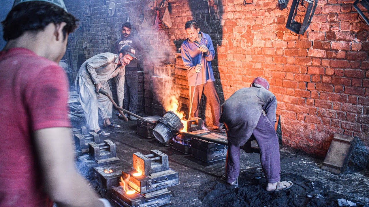 What It Takes to Cast a Metal Part in a Casting Factory | Casting Brass ...