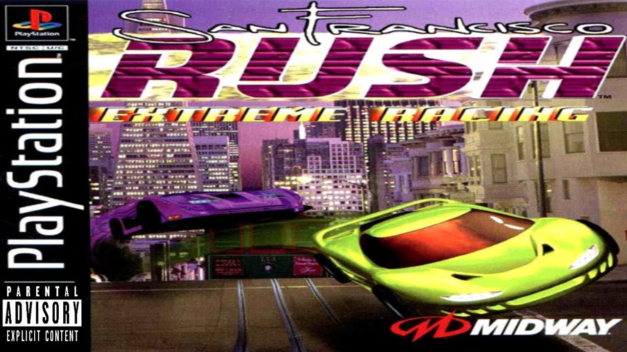 -PS1- SAN FRANCISCO RUSH (Gameplay) #DaDrunkGamer #PS1 #Rush - YouTube