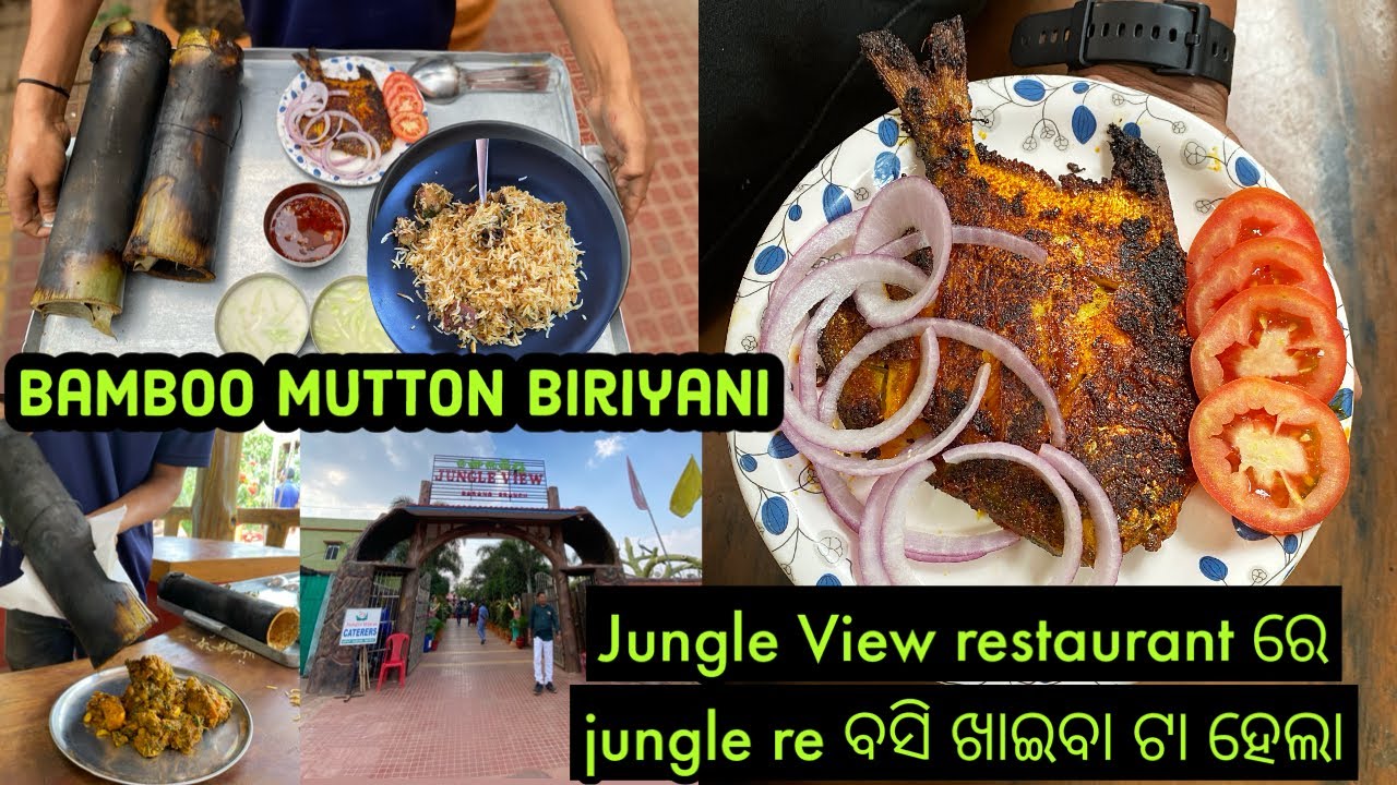 1ST TIME TRY KALU BAMBOO MUTTON BIRIYANI | NATURE BASED RESTAURANT ...