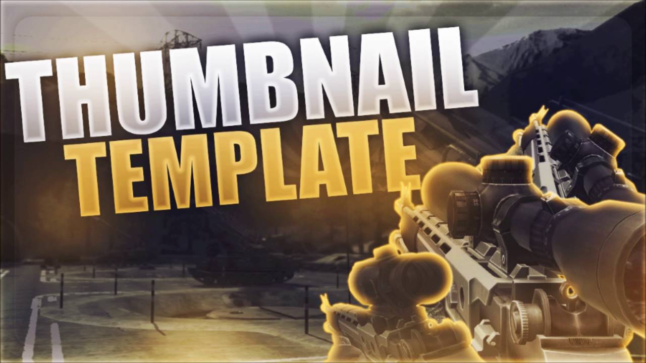 COD 4 SNIPING THUMBNAIL PACK - GRAPHIC WEDNESDAY - YouTube