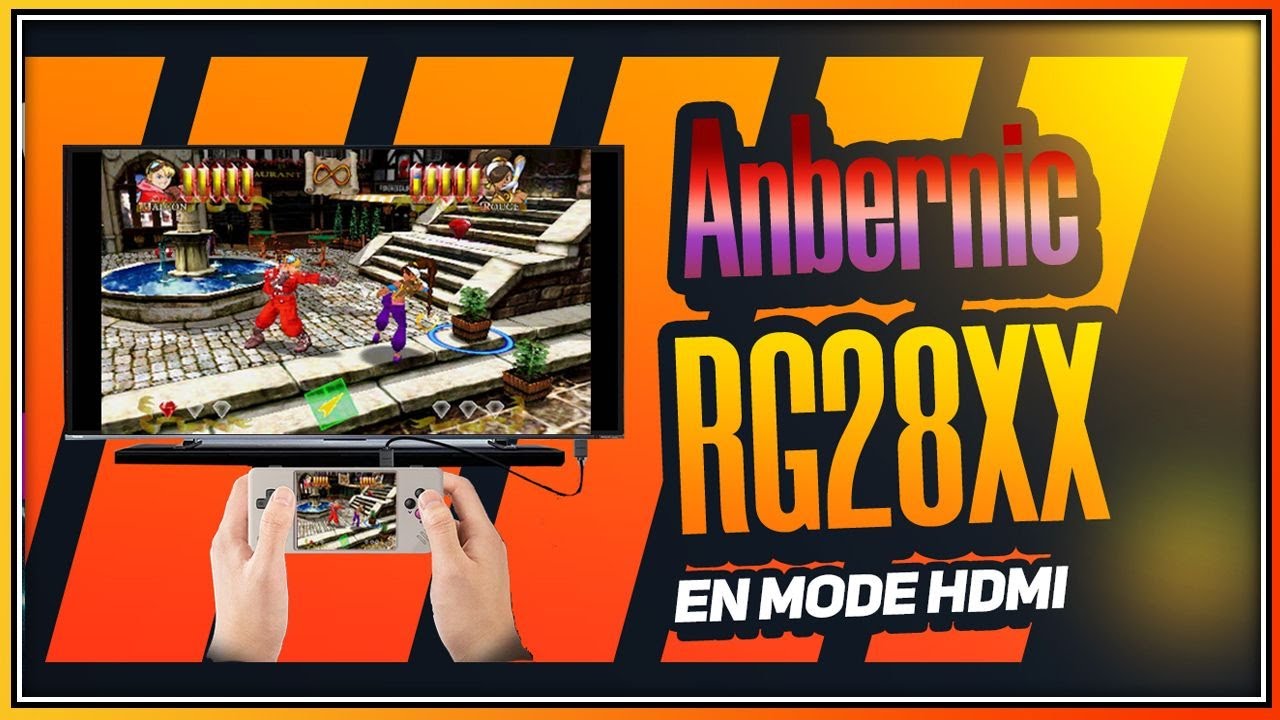 L'Anbernic RG28XX en mode HDMI !! - YouTube