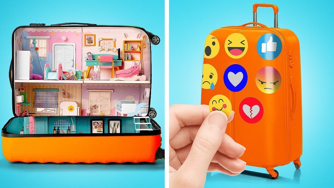 Miniatur Rumah Boneka yang Menakjubkan 🏠 Ide Kerajinan DIY yang Harus ...