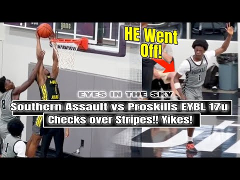 Southern Assault vs Proskills EYBL!! Looks like Nike over Adidas! Josh ...