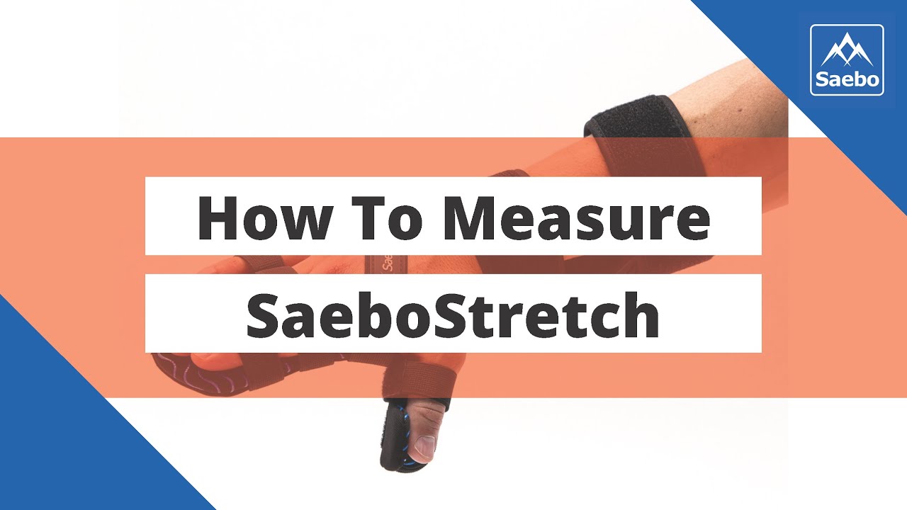How to Measure Your Hand for the SaeboStretch - YouTube