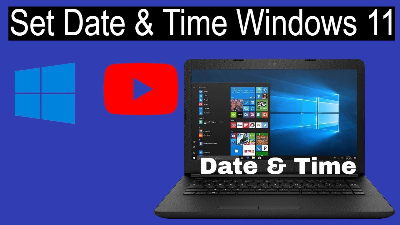 how to change your date and time on windows 11 | Set date and time ...