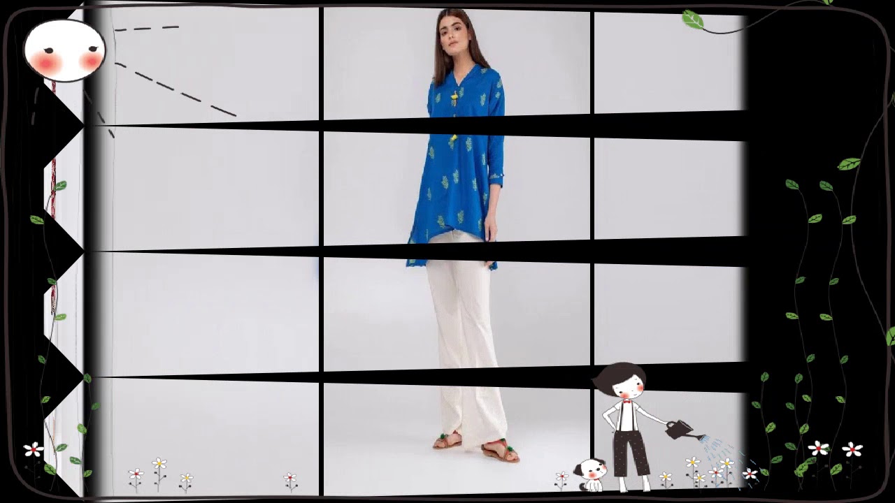 Dress designs with white kapre. - YouTube