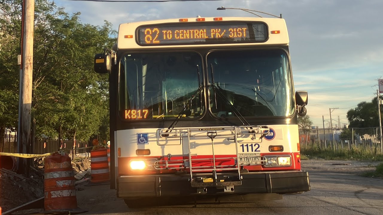 (OG Shift) CTA On Board Riding 2006 New Flyer D40LF Bus 1112 on Route ...