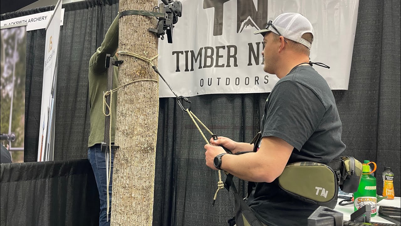 New Product From The 2023 ATA Show! Tree Saddle From Timber Ninja ...