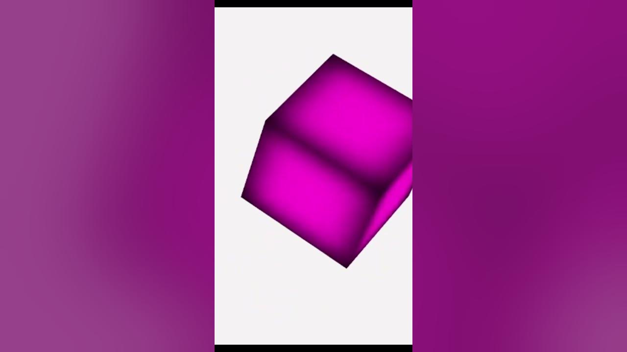 3d Glowing Cube Using Html And Css Webdesigner Webdevelopment Htmlcss Coding Youtube