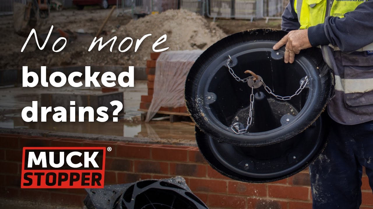 Protect inspection chambers drains from dirt and debris with ...