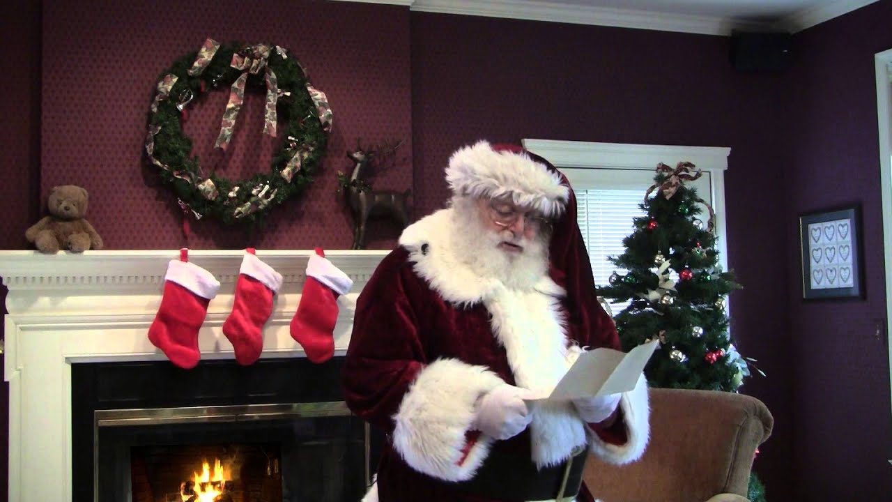 How To Get On Santa Nice List - Santa Makes List On Things To Do For ...