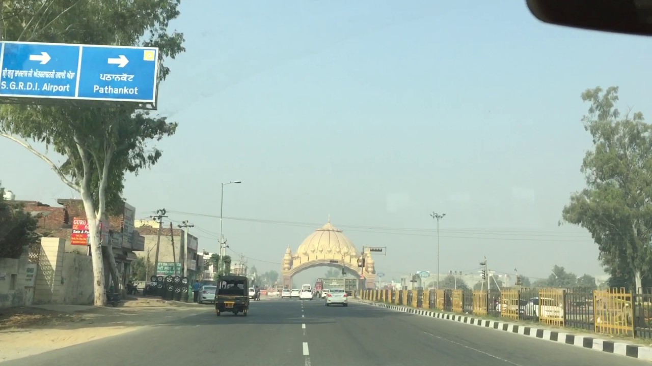 Amritsar enterance gate very beautiful - YouTube