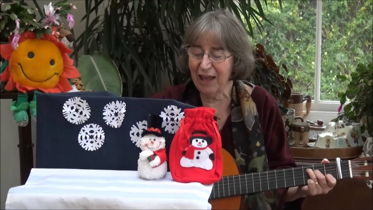 Five little snowmen - a finger or action rhyme - YouTube