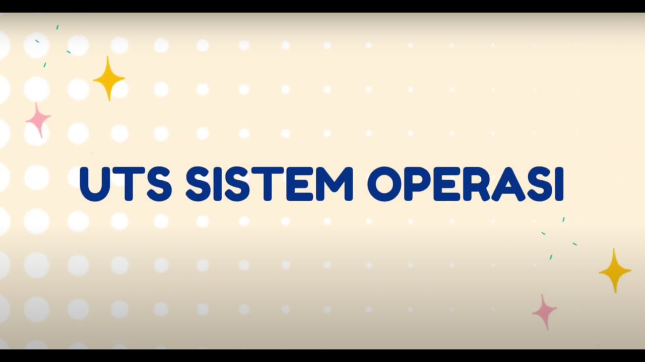 UTS Sistem Operasi || Case Study: Basic Linux System Administration - YouTube