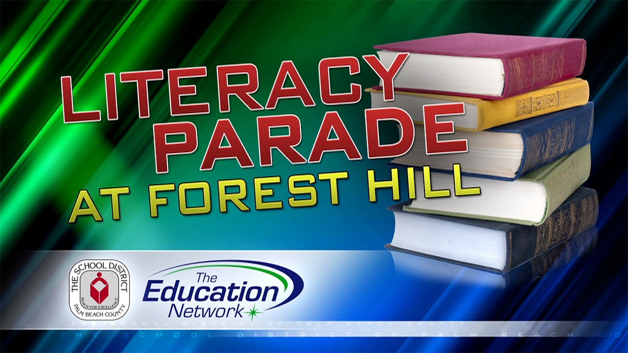 Literacy Parade at Forest Hill Elementary - YouTube