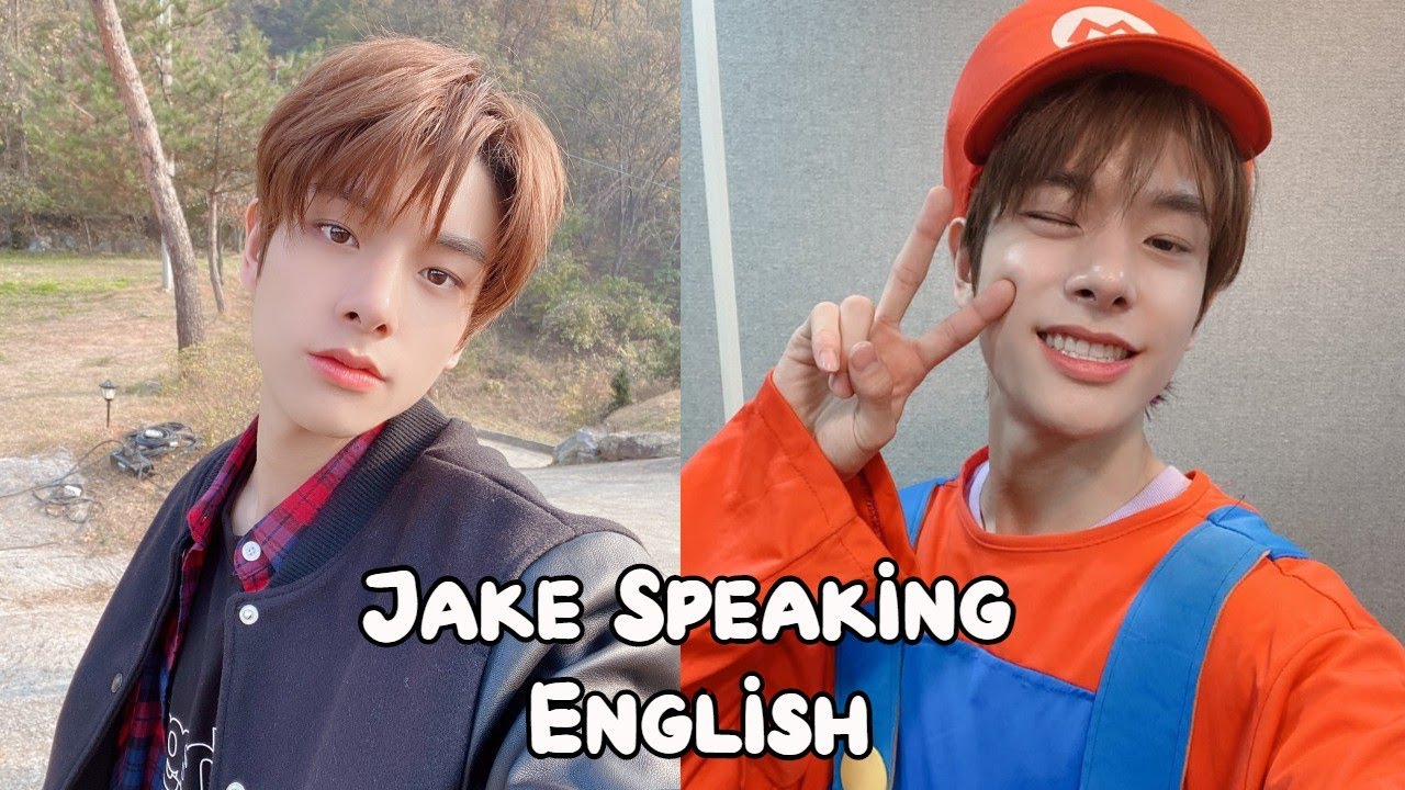 Enhypen Jake Speaking English - YouTube
