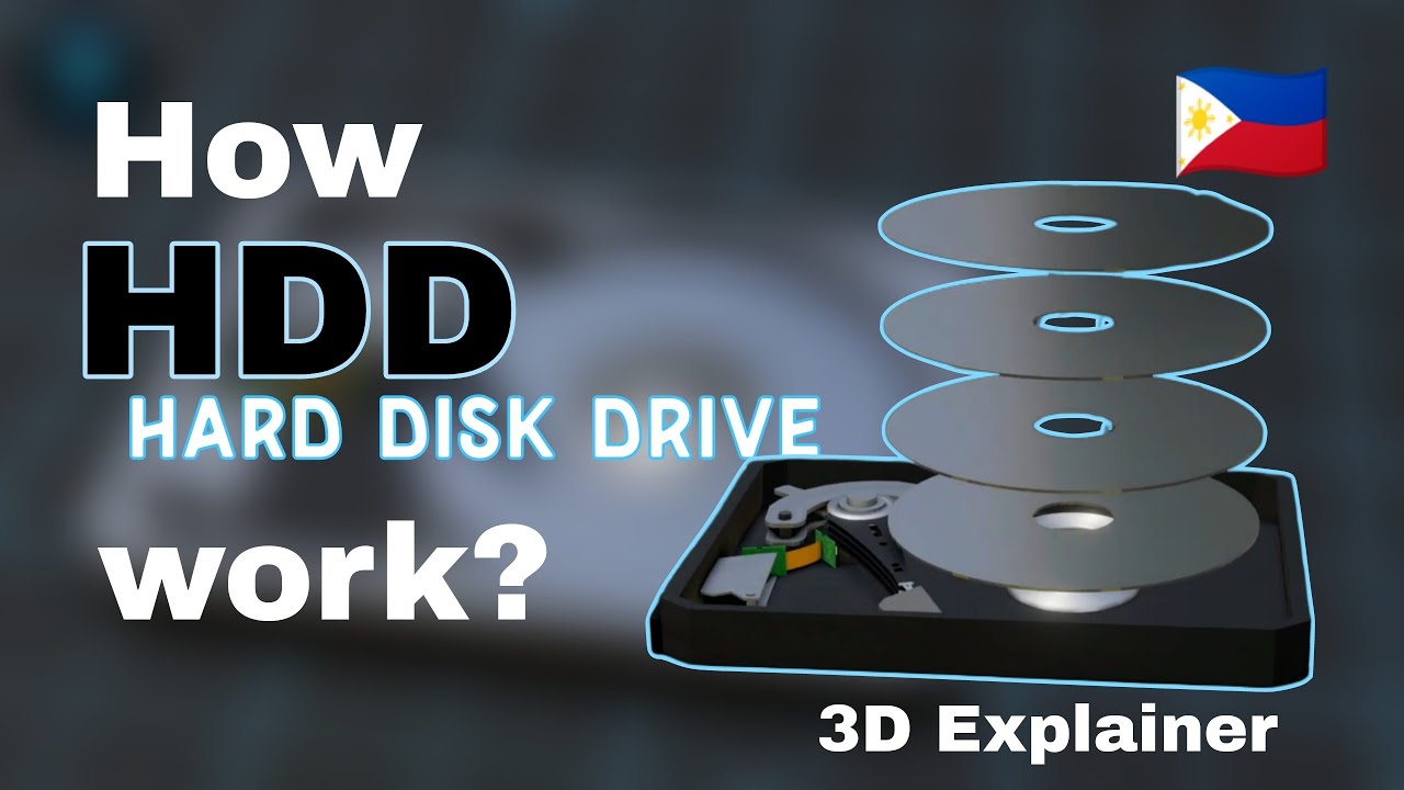 How does HDD(Hard Disk Drive) work? | Paano ngaba gumagana ang HDD(Hard ...