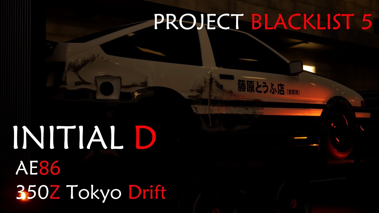 Initial D Project BLACKLIST 5 [Unreal Engine 5 Cinematic] - YouTube