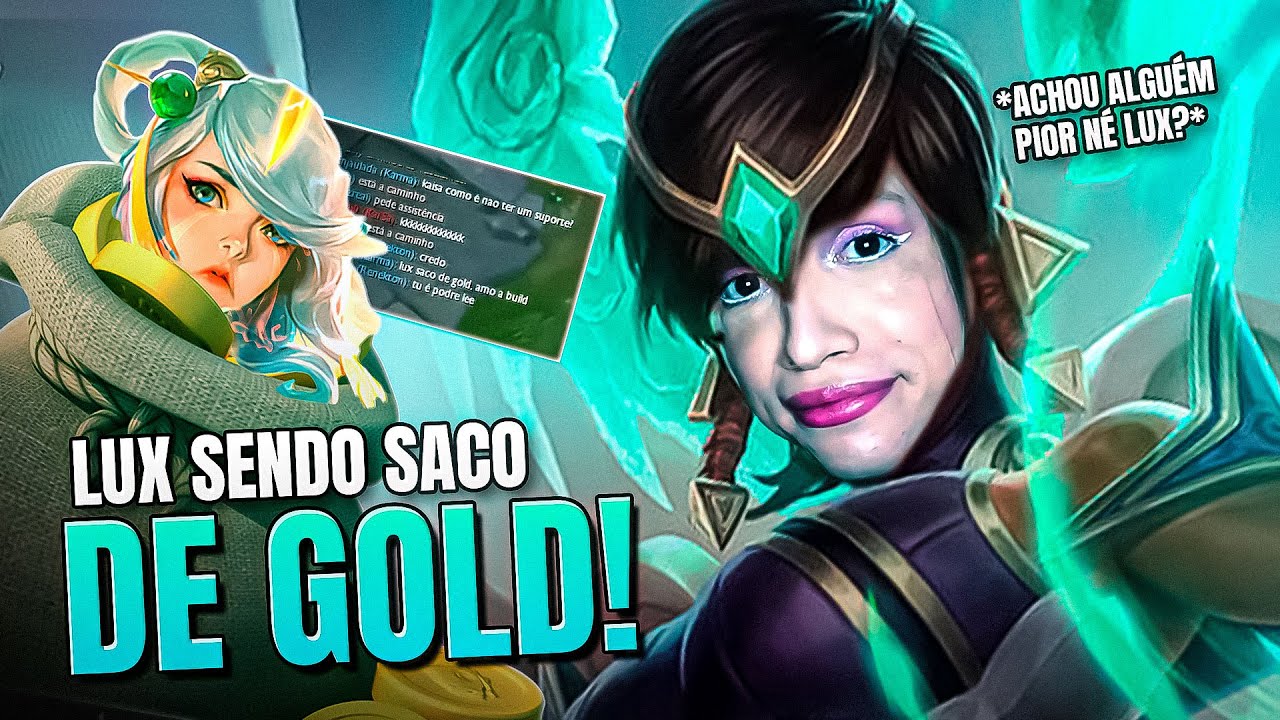 COMO TILTAR UM MAIN LUX QUE SE ACHA! | KARMA SUP GAMEPLAY | League Of ...