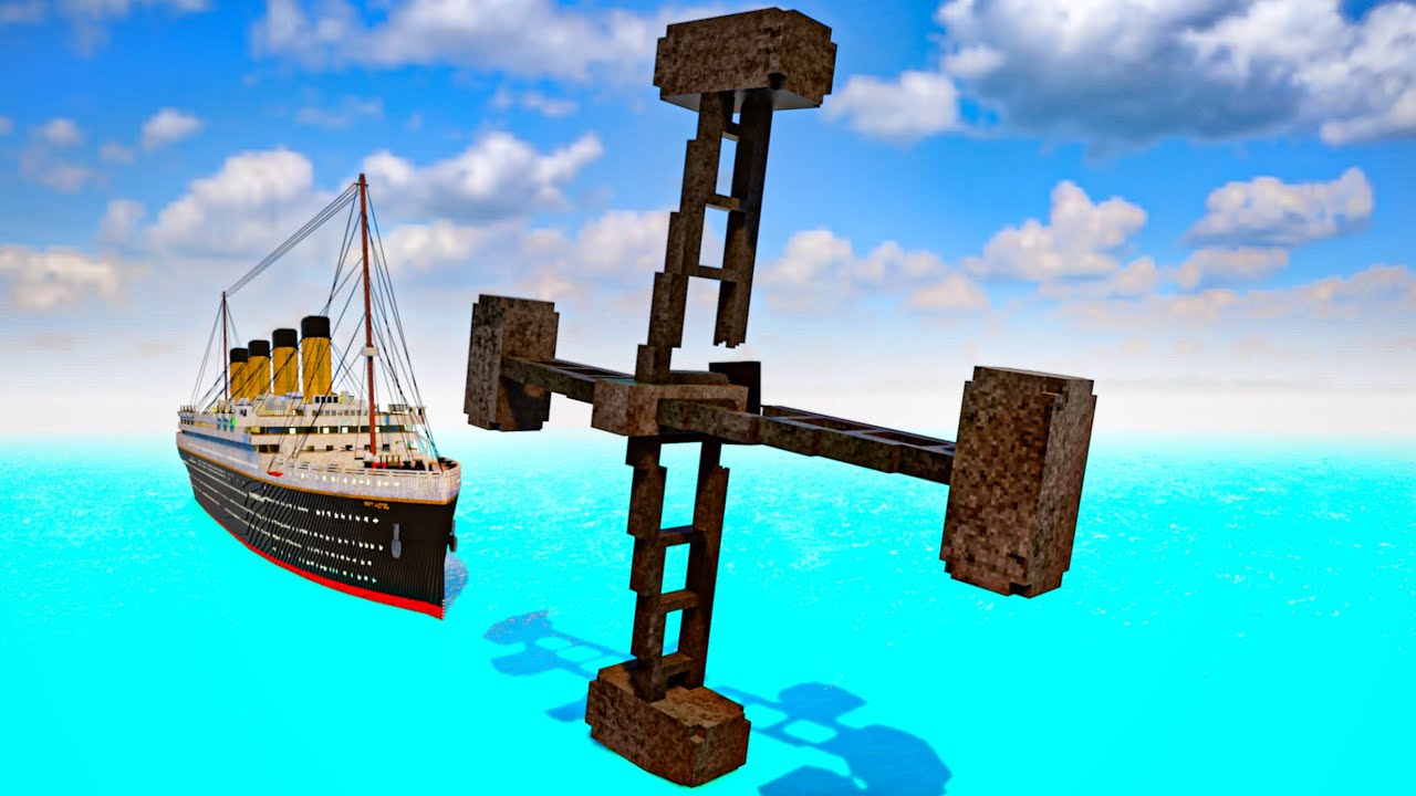 Testing Ships and Boats against Giant Vertical Spinner | Teardown - YouTube