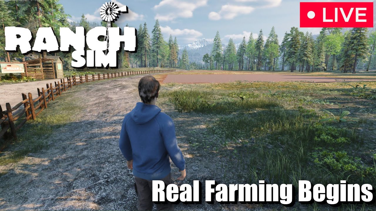 🔴 Ranch Simulator - "Real Farming Begins" - Stream (5/20/24) - YouTube