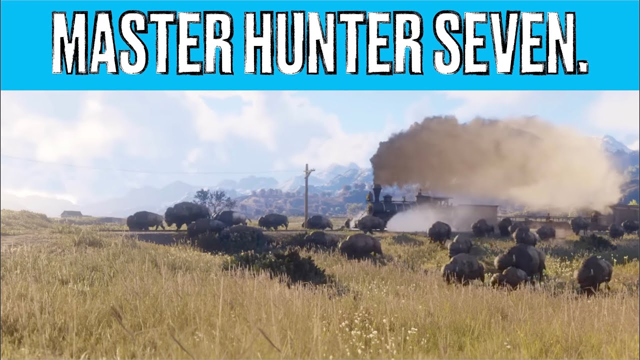 Red Dead Redemption II. Challenges. Master Hunter 7. - YouTube