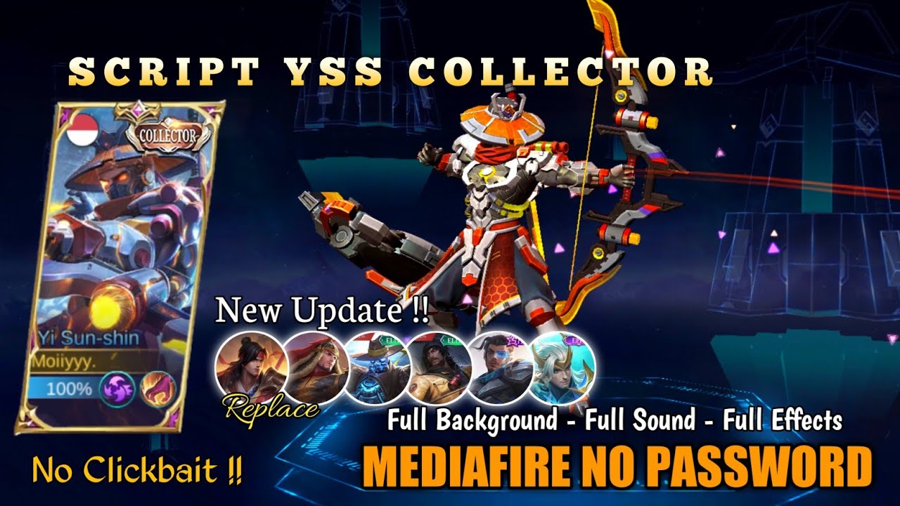 Update Script YSS Collector No Password | Full Sound & Effects | Patch ...