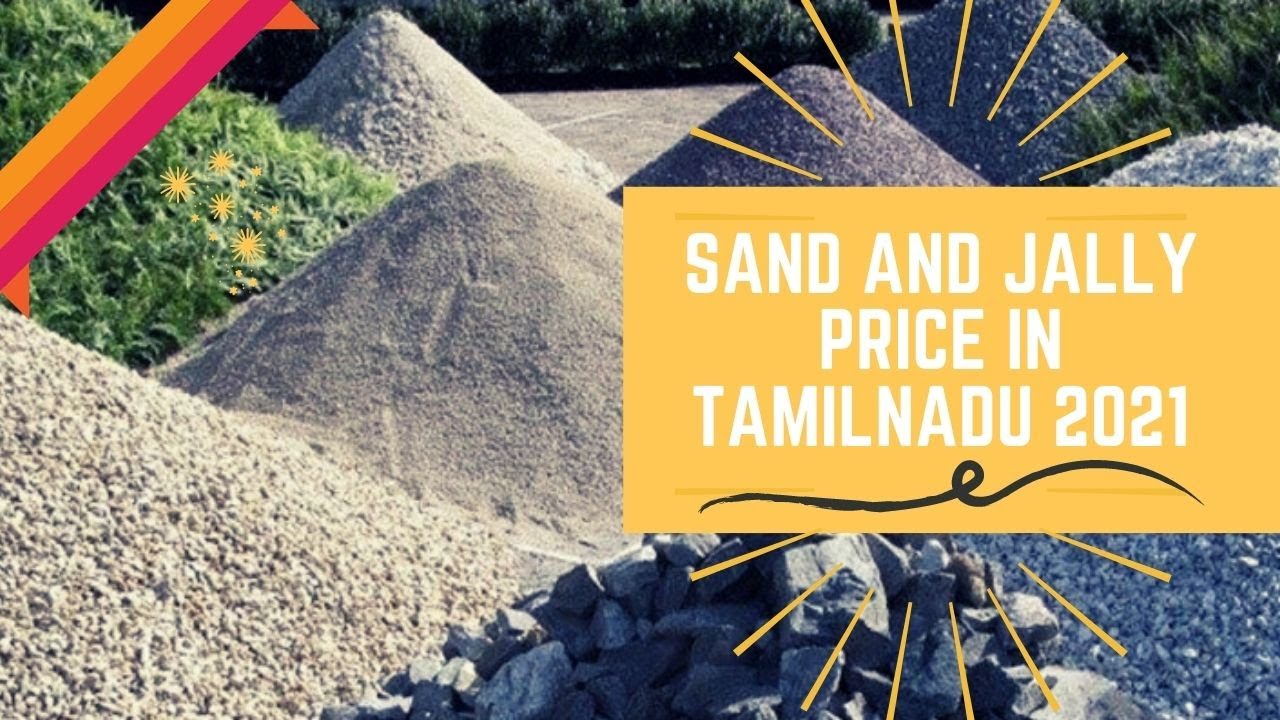 Sand and jally Price in Tamilnadu 2021 | Construction Material Blue ...