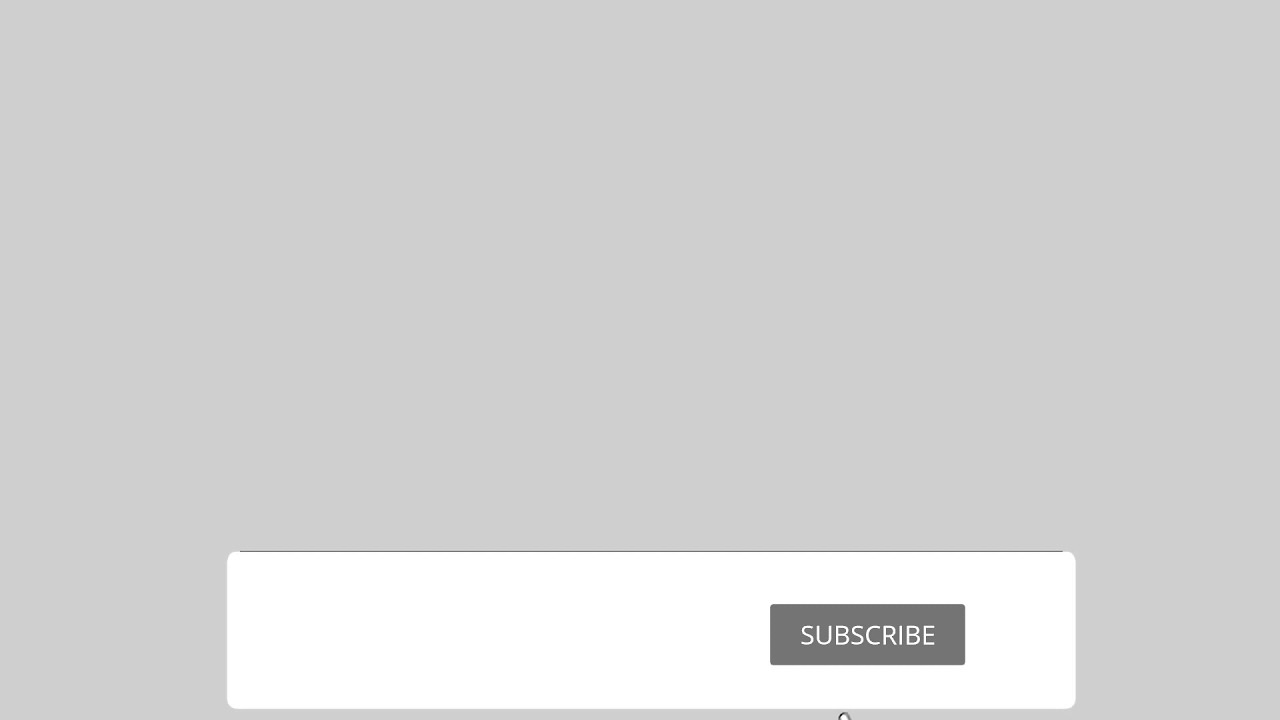 Cara munculin tulisan subscribe - YouTube