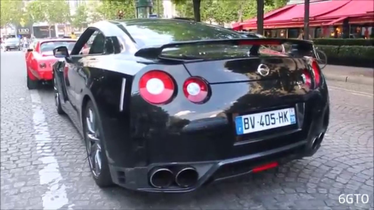 Rev Battle - Nissan GT-R vs Corvette C3 Stingray - YouTube