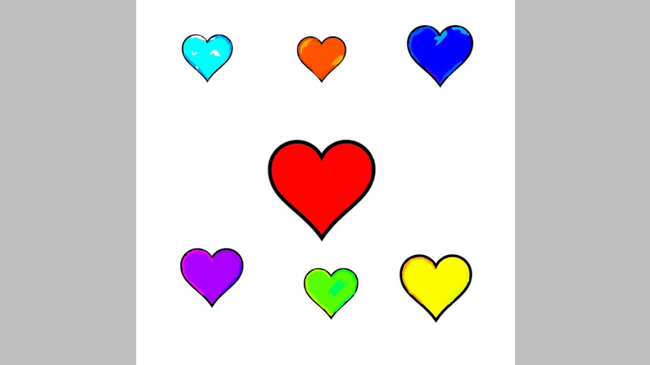 All seven souls from Undertale - YouTube