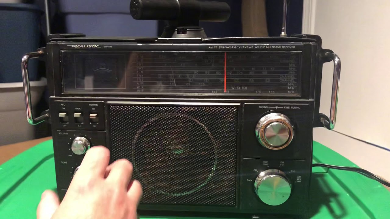 Realistic SW-100 CB Patrolman Radio Multiband Receiver | Thriftadelphia ...