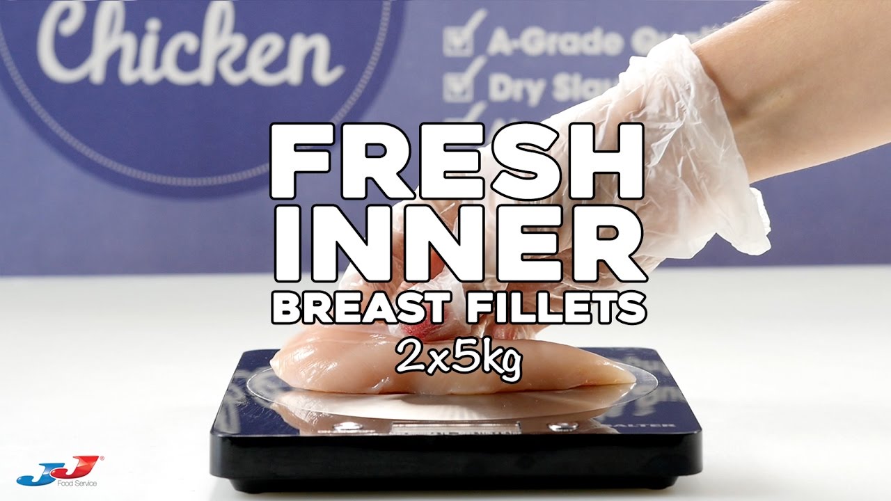 Fresh Halal Chicken Inner Fillets 2x5kg (10kg) - YouTube