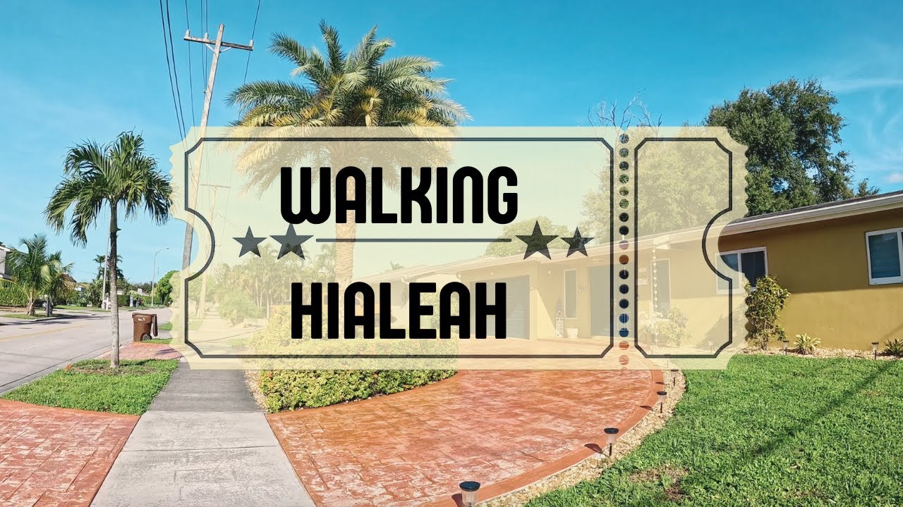 Walking to Hialeah #miami #hialeah - YouTube