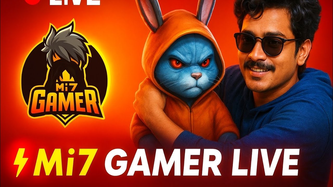 Mi7 Gamer is live!🔥 Free Fire Live Streaming | Intense Clash Squad ...