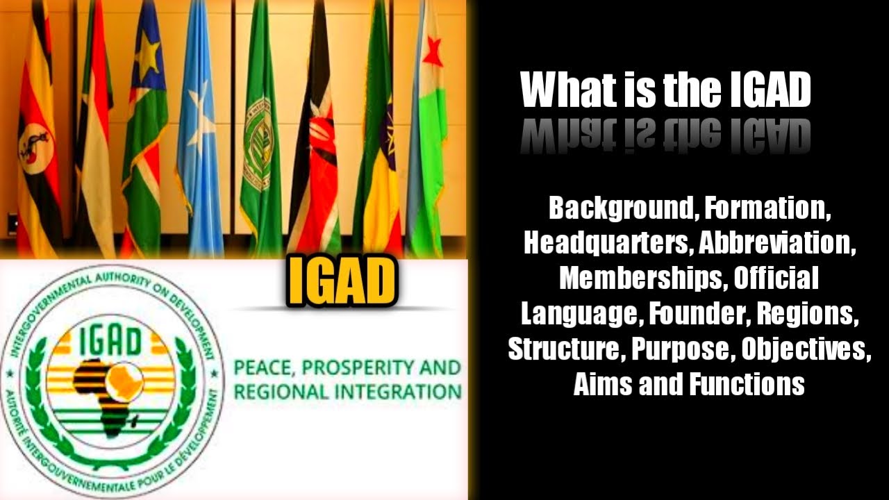 What is the Intergovernmental Authority on Development | IGAD || 5min ...