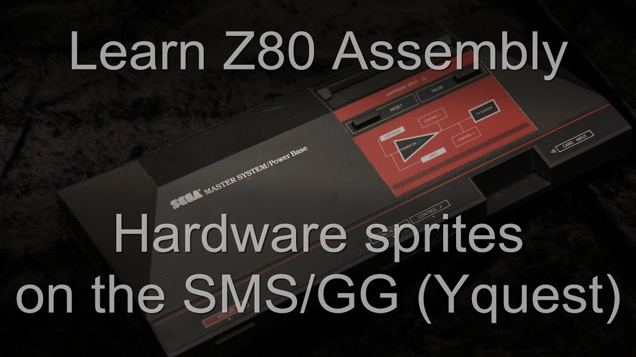 Lesson YQuest13 - Adding hardware Sprites to the Master System ...