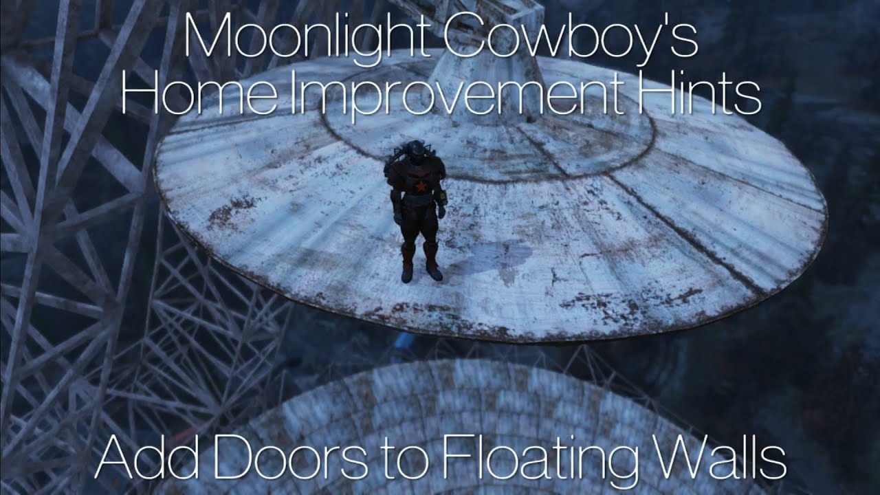 Fallout 76 Camp Tutorial | Add Doors to Floating Walls | Build // Guide ...