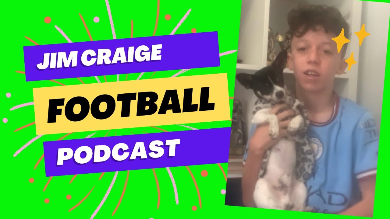 Jim Craige Podcast | Road To Becoming A Pro Footballer #15 (cute dogs ...