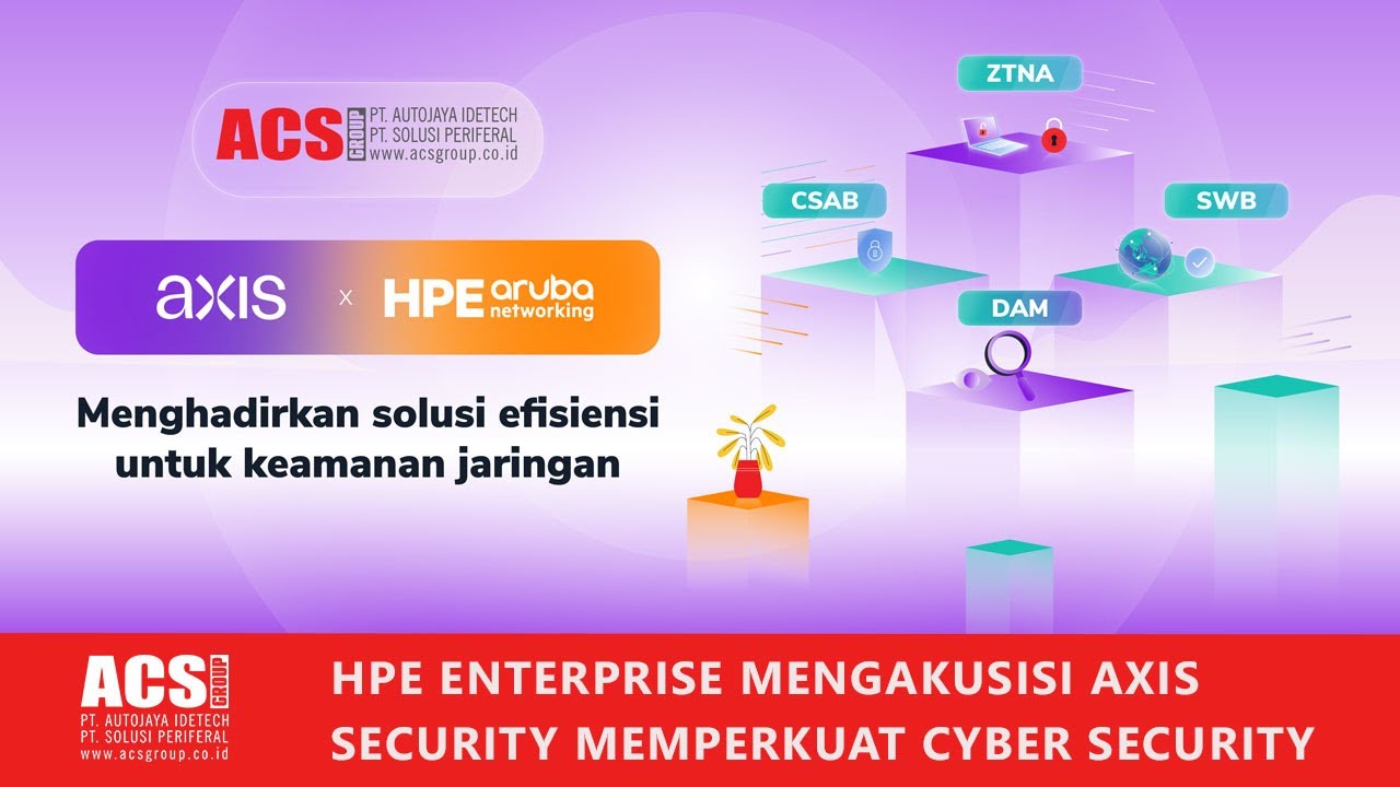 HPE Aruba dan Axis Security menghadirkan solusi SASE komprehensif | ACS ...