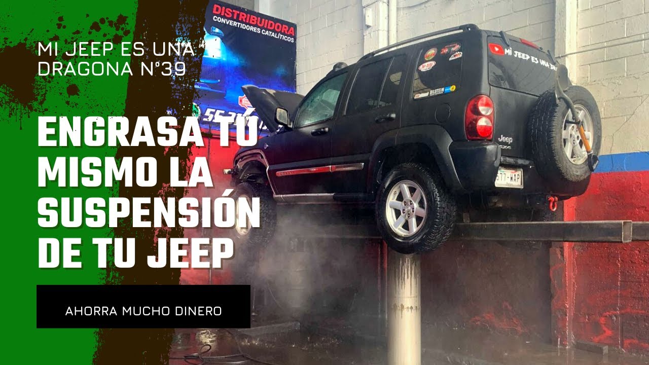 Cómo engrasar partes de dirección y suspensión rótulas terminales de ...