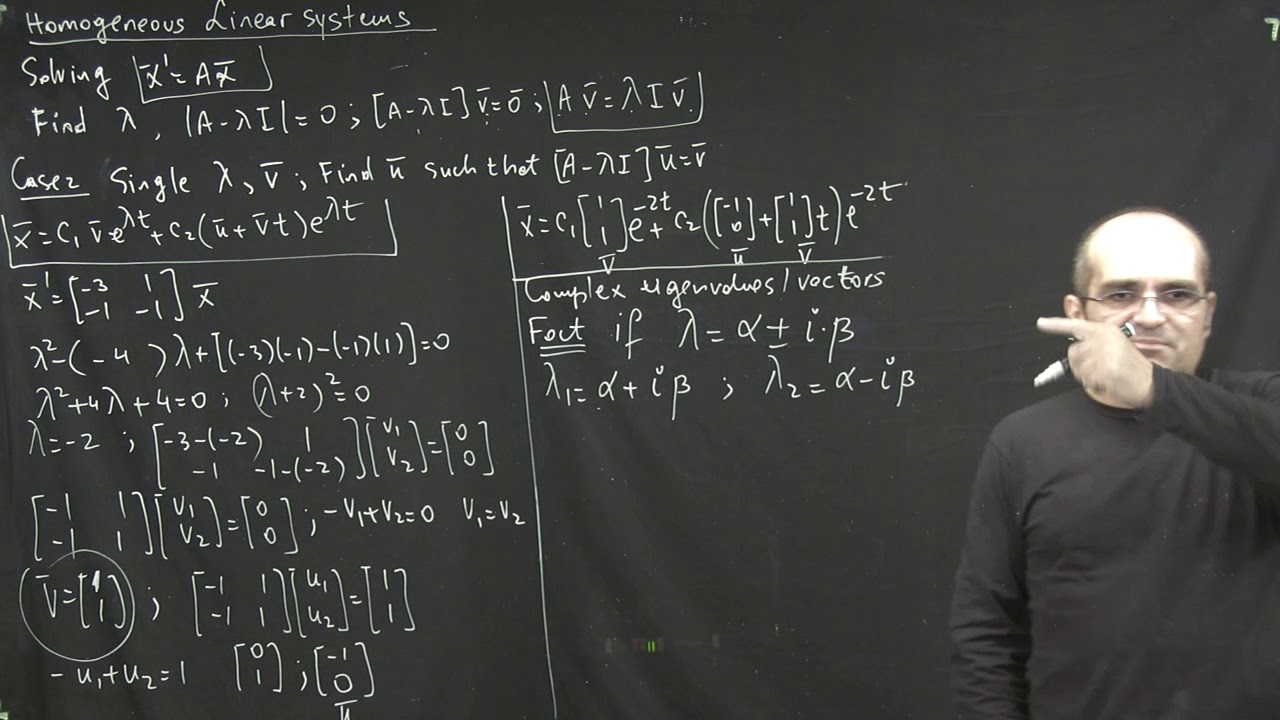 Lecture 16 Homogeneous systems part 5 - YouTube
