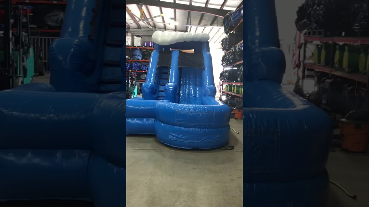 13 Ft Little Surf Water Slide Rental - YouTube