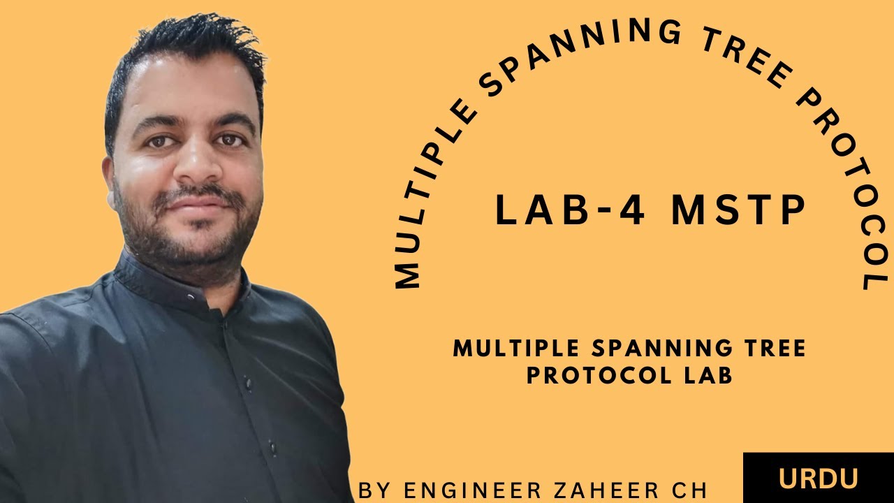Lab 4 Mstp Multiple Spanning Tree Protocol Youtube