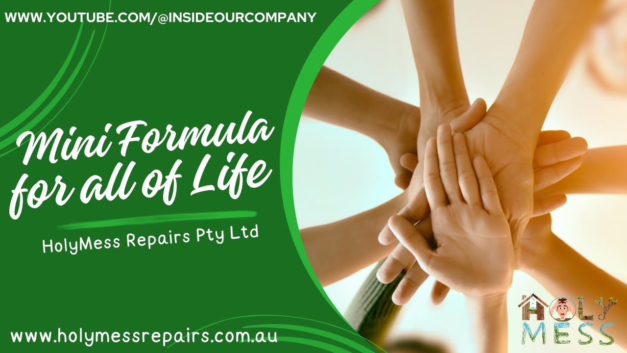 Mini formula for all of life - YouTube